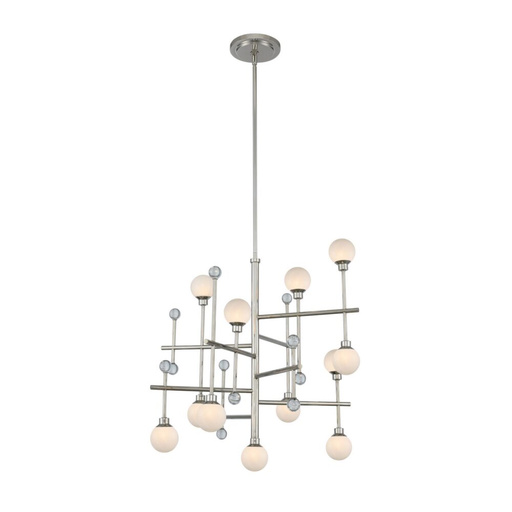 Mercer 12 Light Chandelier - Kalco Lighting