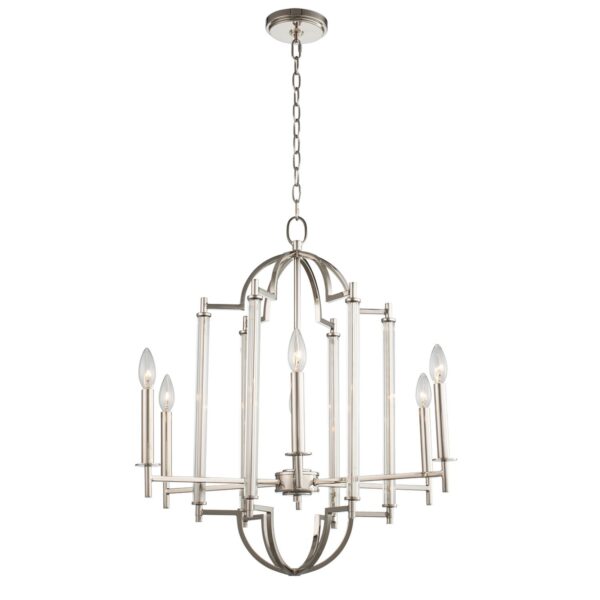 Provence 6 Light Chandelier - Kalco Lighting