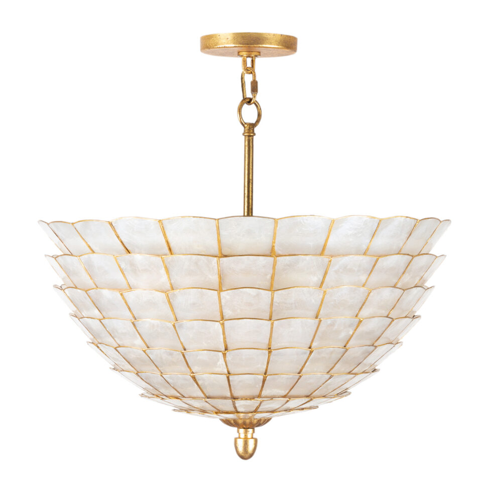 Samal 21 IN Conv Pendant - Kalco Lighting