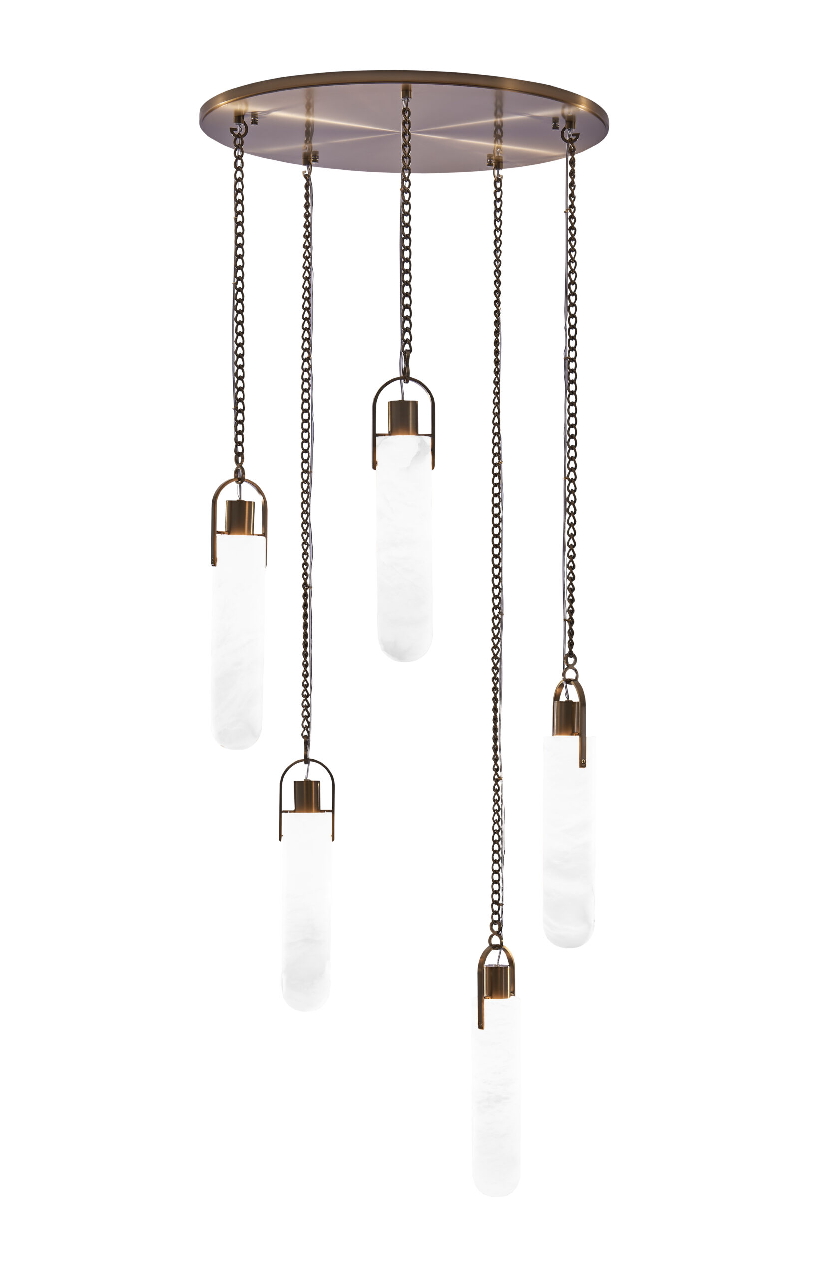 Flint 5 Drop - Large canopy - Kalco Lighting