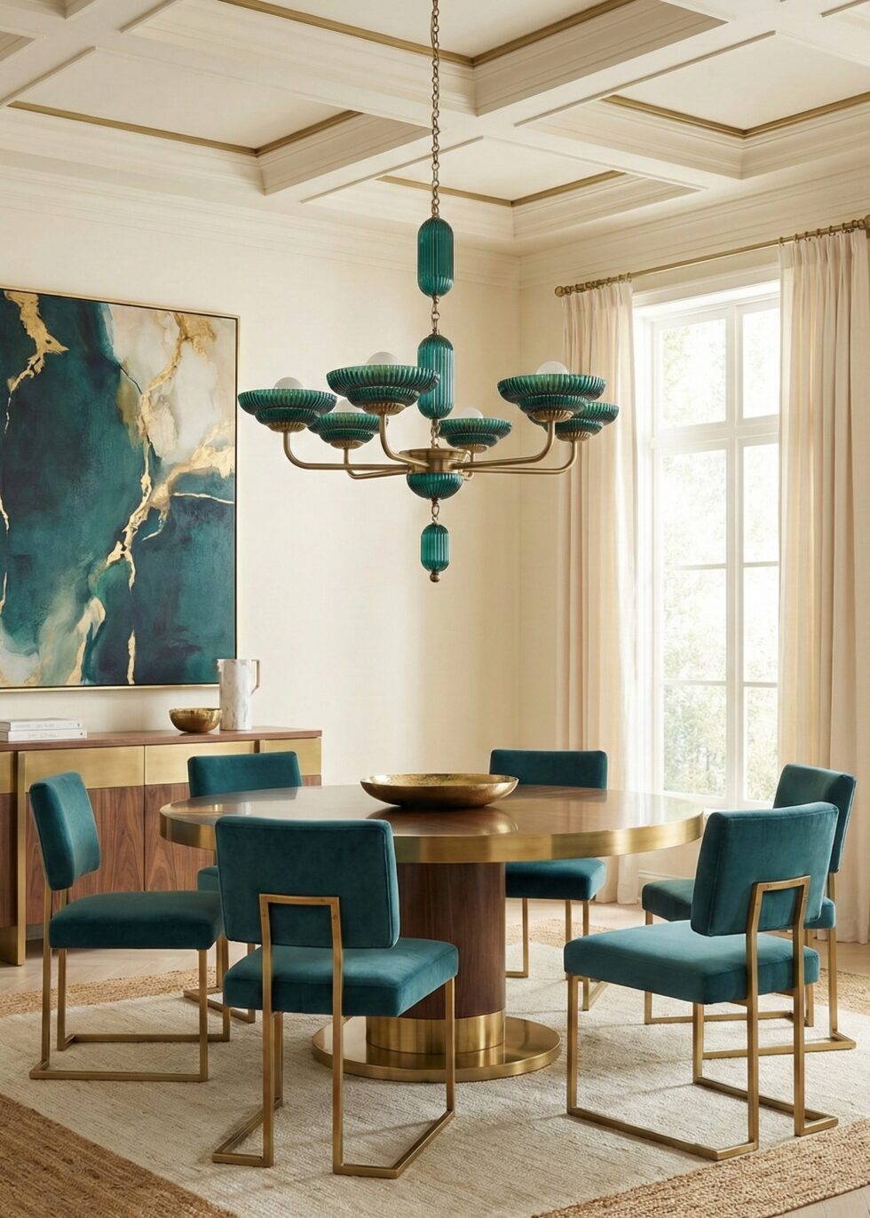 VERDE 6LT CHANDELIER - Kalco Lighting